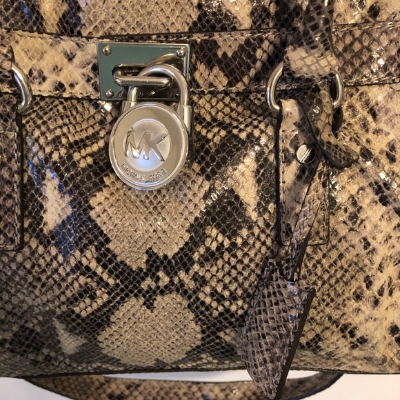 Michael Kors | Bags | Michael Kors Snakeskin Bag | Poshmark